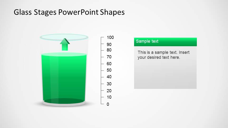 Glass Stages PowerPoint Shapes - SlideModel