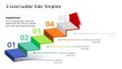 Editable 5-Level Ladder PPT Template - SlideModel