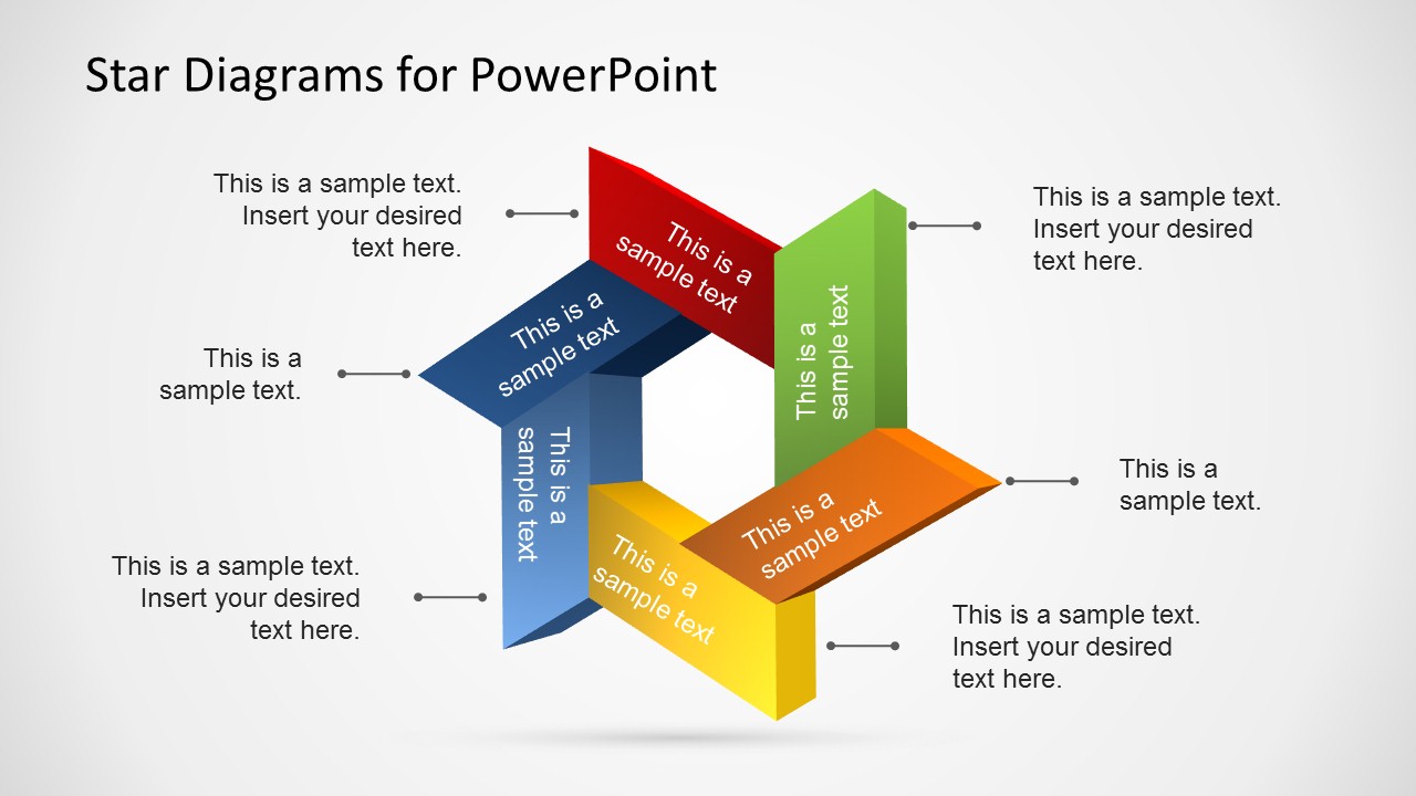 3D Stars Template for PowerPoint - SlideModel