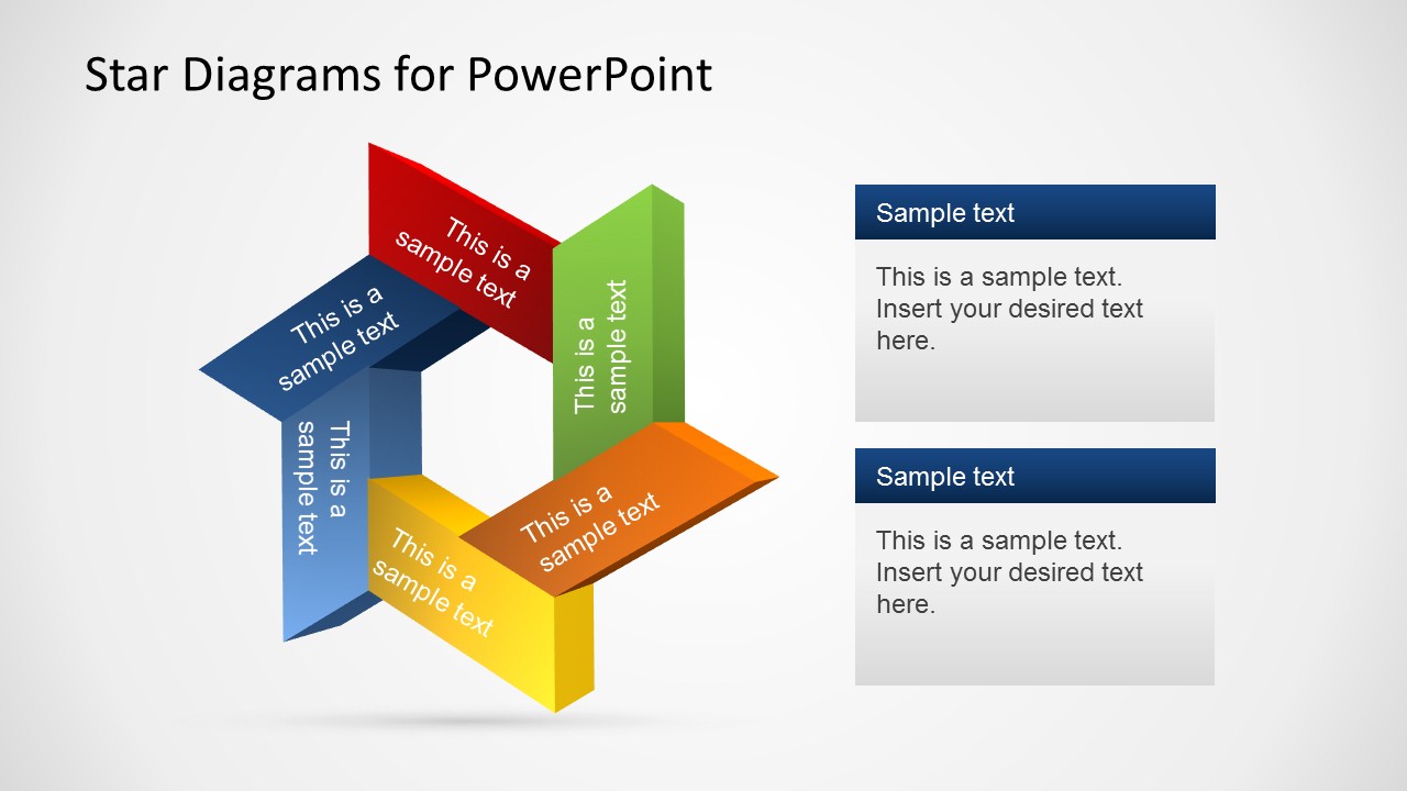 3D Stars Template for PowerPoint - SlideModel