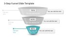 Customizable 3-Step Funnel Slide PPT Template - SlideModel