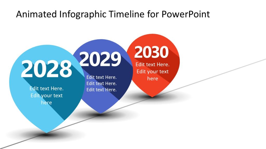 Animated Infographic Timeline Presentation Template - SlideModel