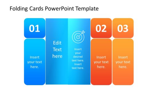 Folding Cards Template for Presentation - SlideModel