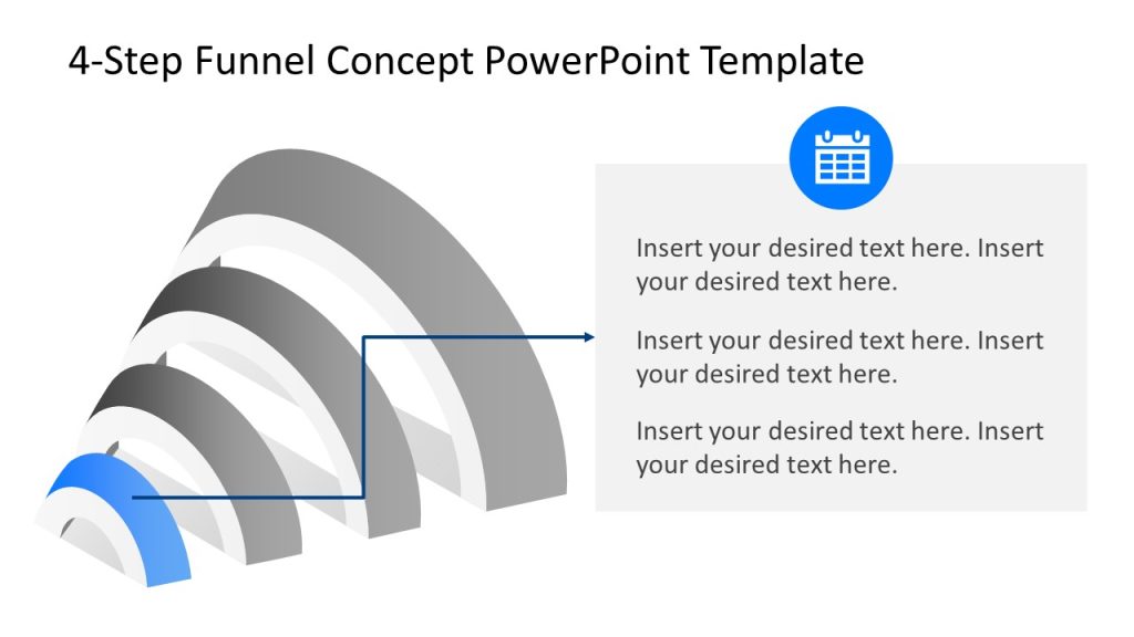 4-Step Funnel Concept Template for PowerPoint - SlideModel