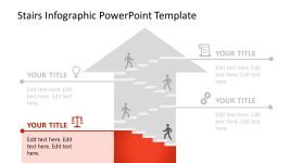 Stairs Infographic PowerPoint Slide - SlideModel