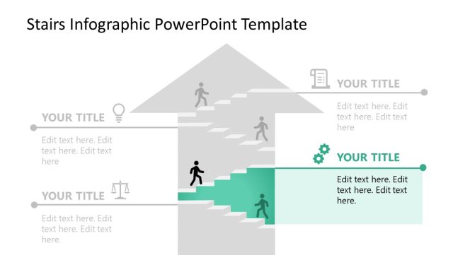 Stairs Infographic PPT Slide - SlideModel