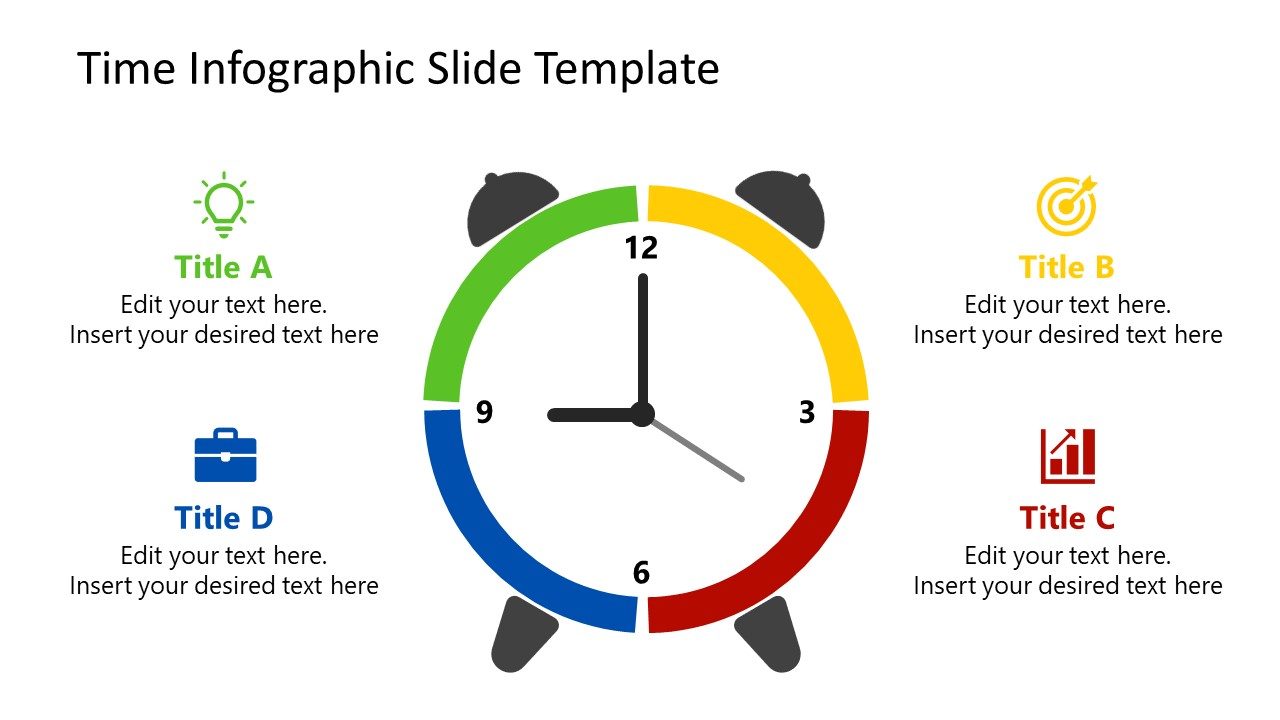 Time Infographic Presentation Template - SlideModel