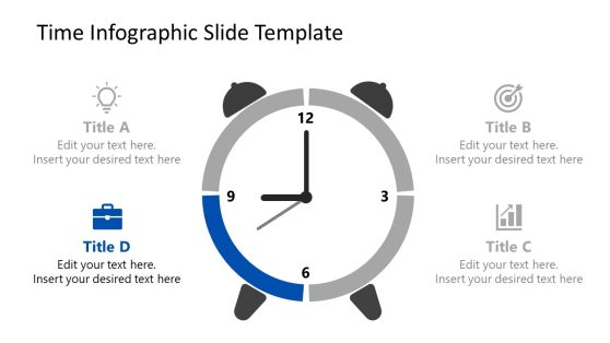 Editable Time Infographic PPT Slide - SlideModel
