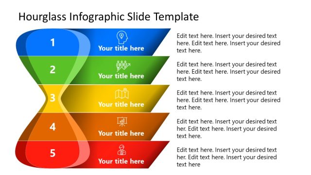 Editable Hourglass Infographic PPT Template - SlideModel