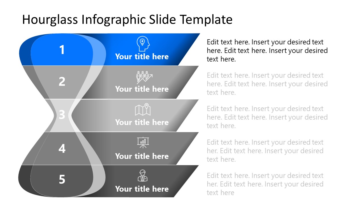 Hourglass Infographic PowerPoint Template