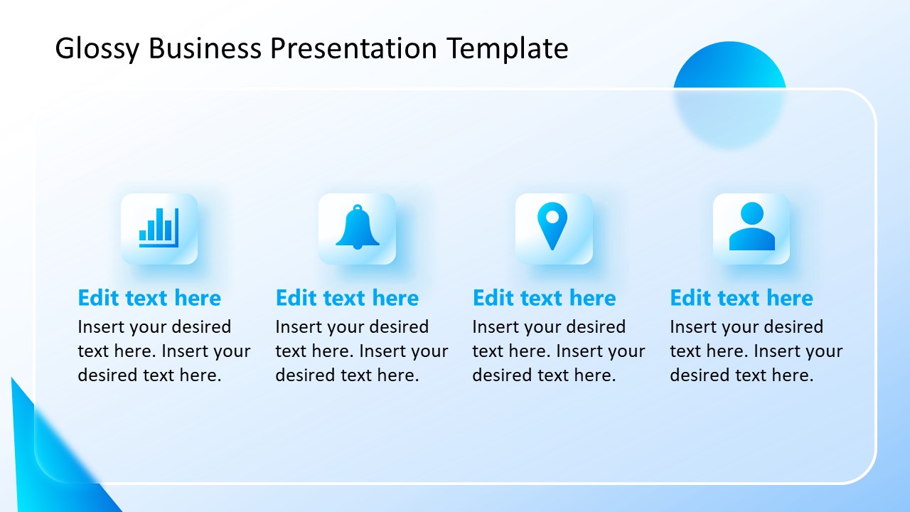 Glossy Business PowerPoint Template