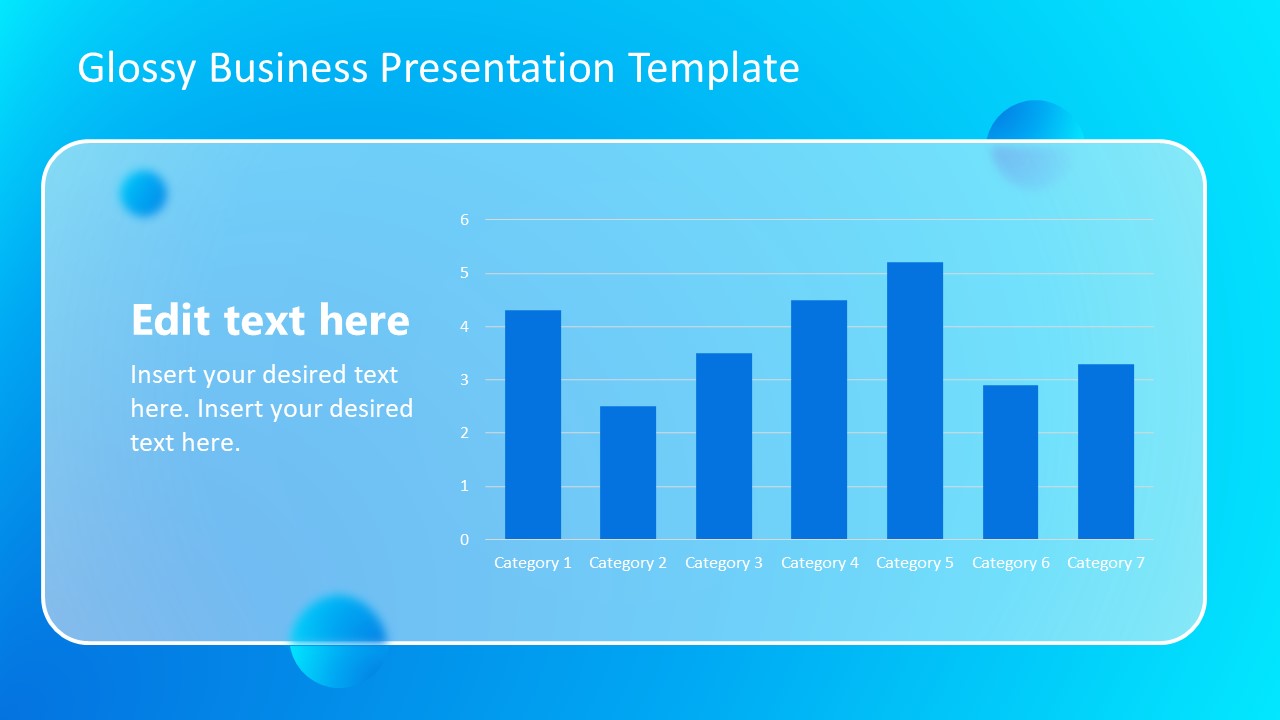 Glossy Business PowerPoint Template