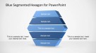 5 Layers Hexagon Segmented Diagram - SlideModel