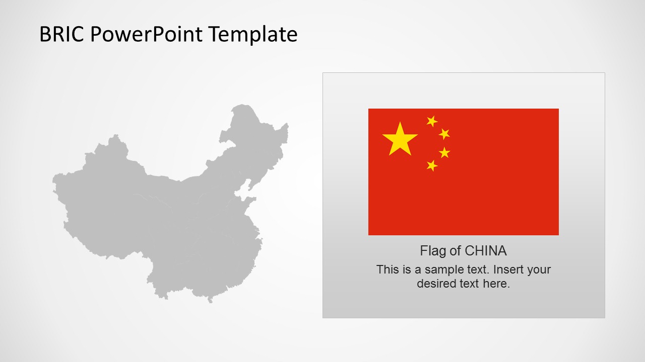 BRIC Maps Template for PowerPoint - SlideModel