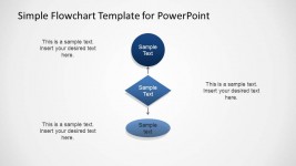 Three Levels Simple Flowchart for PowerPoint - SlideModel