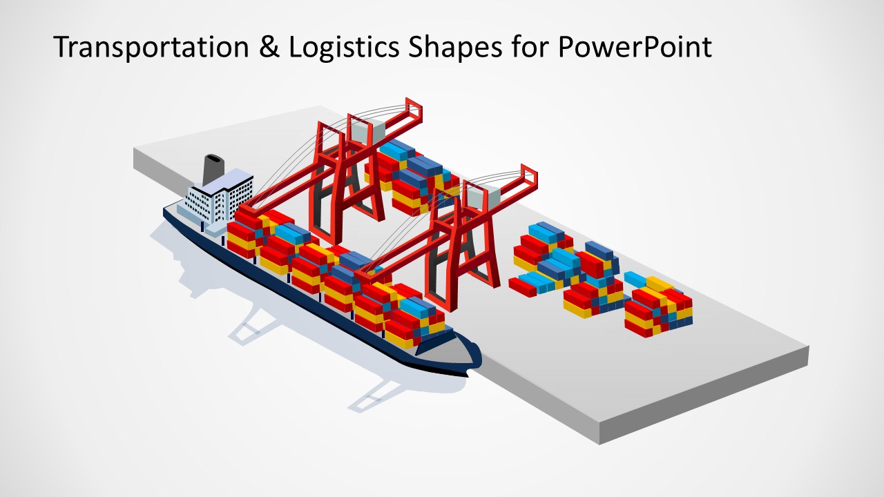 Transportation & Logistics Shapes for PowerPoint - SlideModel