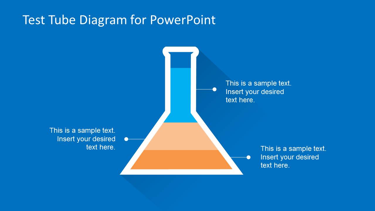 Test Tube Diagram Template for PowerPoint - SlideModel