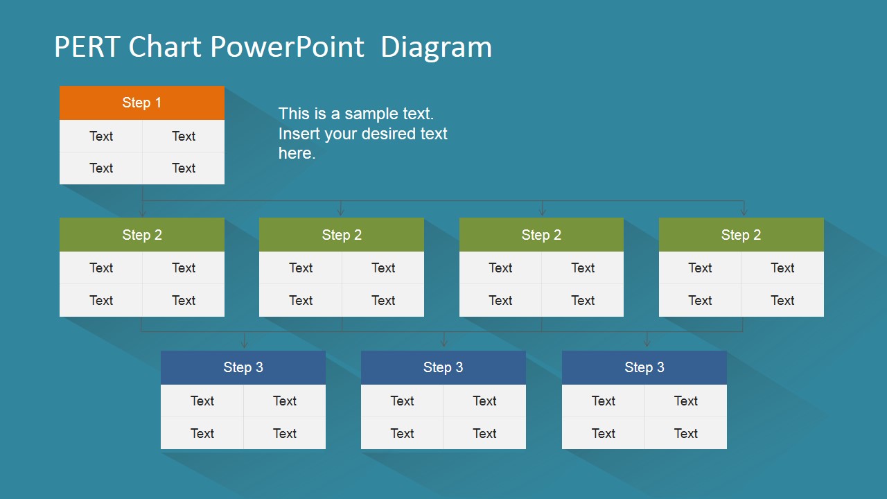 PERT Chart PowerPoint Diagram - SlideModel