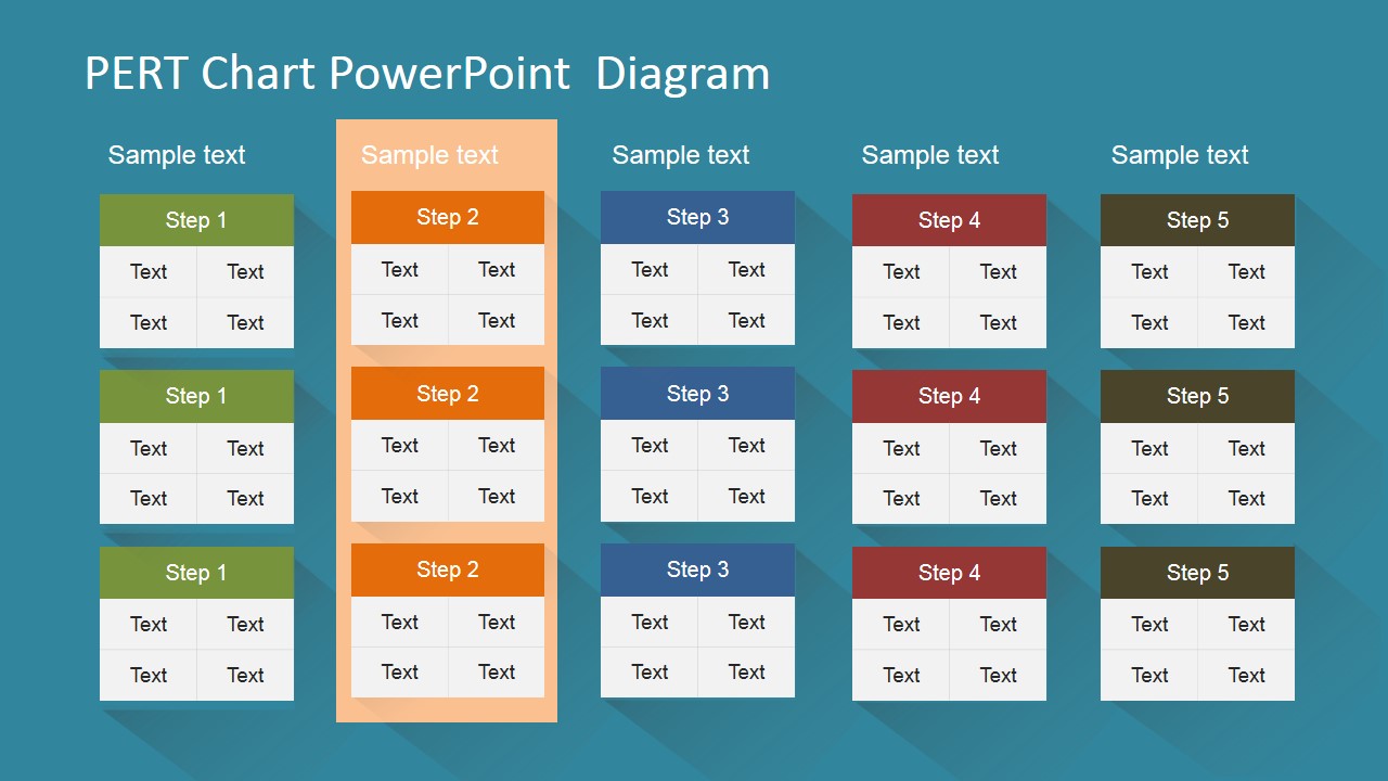 PERT Chart PowerPoint Diagram - SlideModel