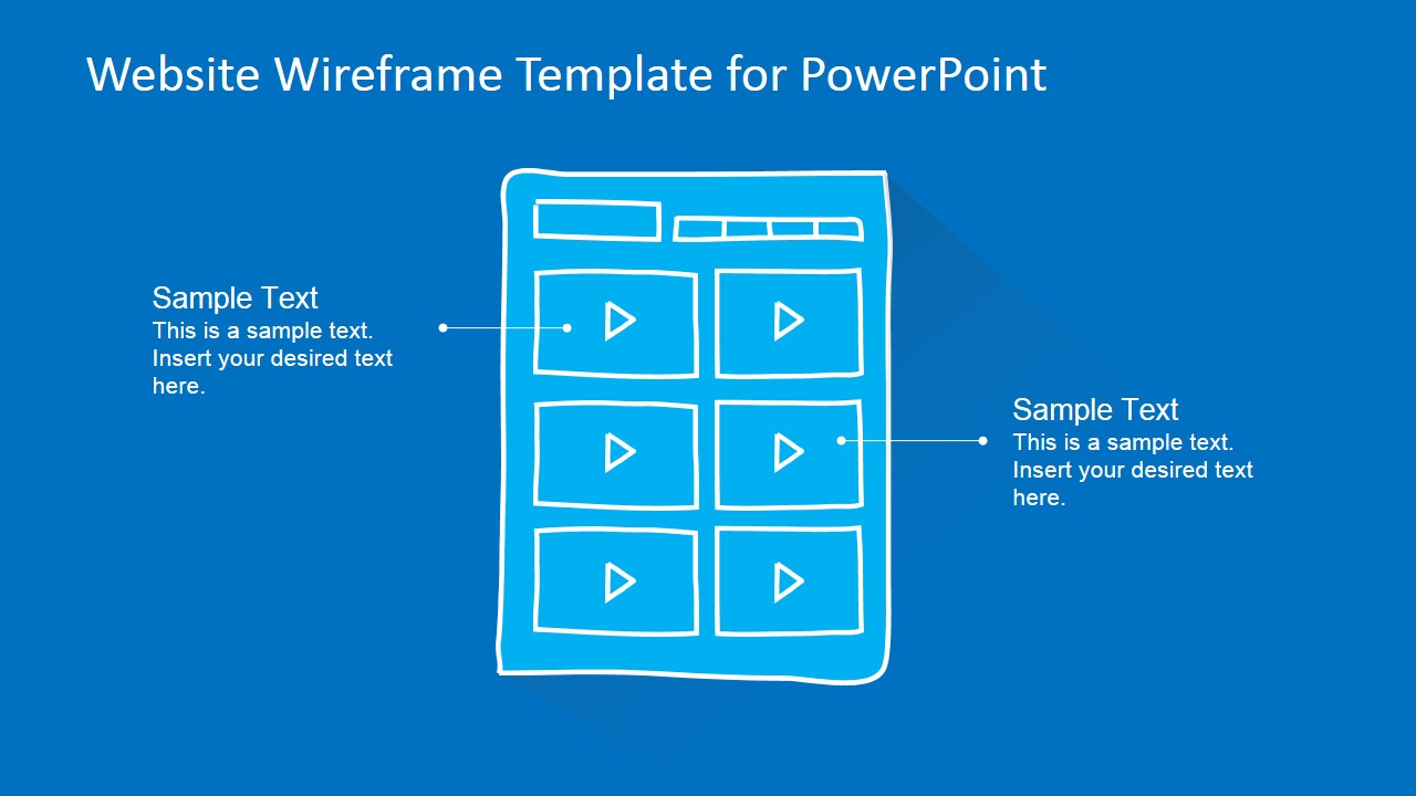 Website Wireframe Template for PowerPoint - SlideModel Website Wireframe Template for PowerPoint - SlideModel
