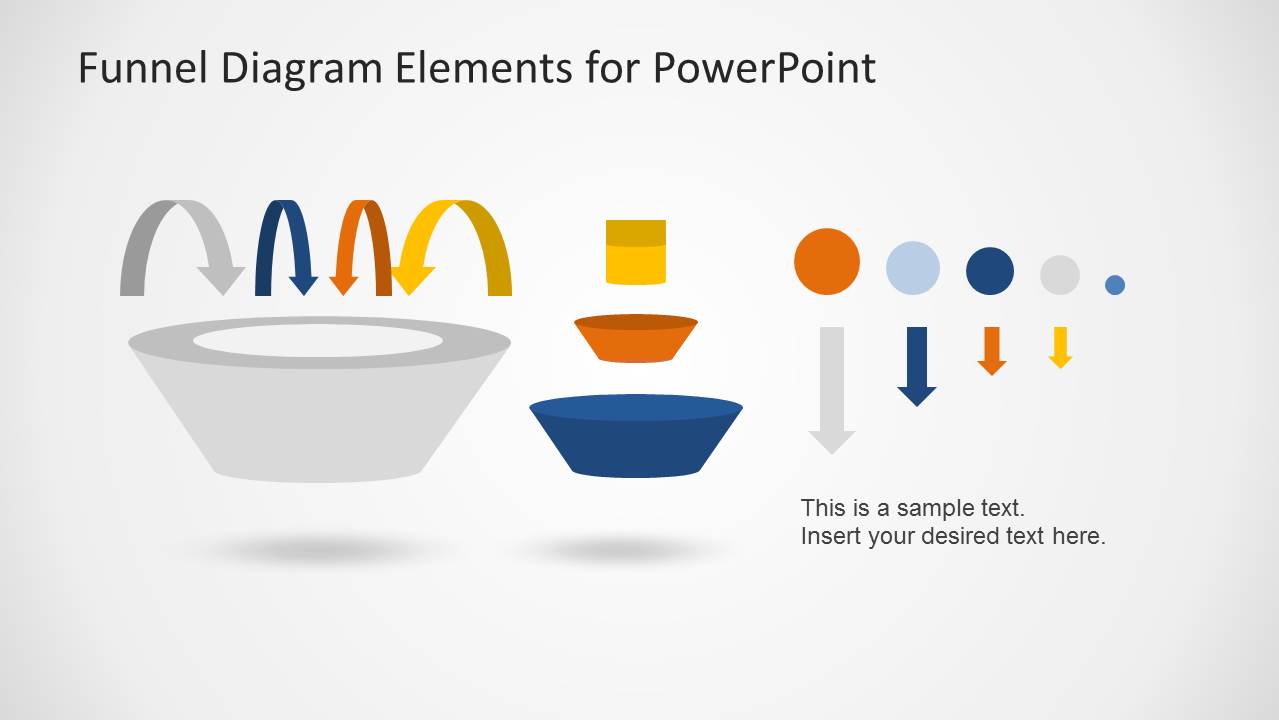 Creative Funnel Diagram Template for PowerPoint - SlideModel Creative Funnel Diagram Template for PowerPoint - SlideModel