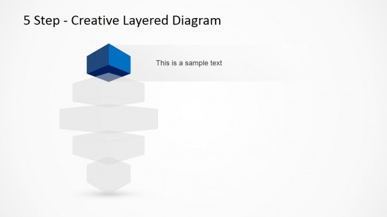 Vertical Layered Diagram Design for PowerPoint 1 - SlideModel