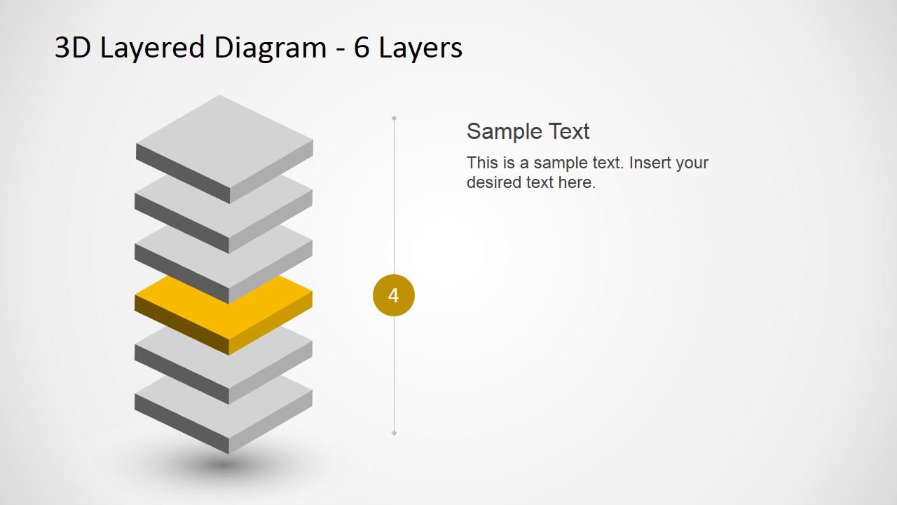 6 Levels 3D Layered Diagram for PowerPoint - SlideModel