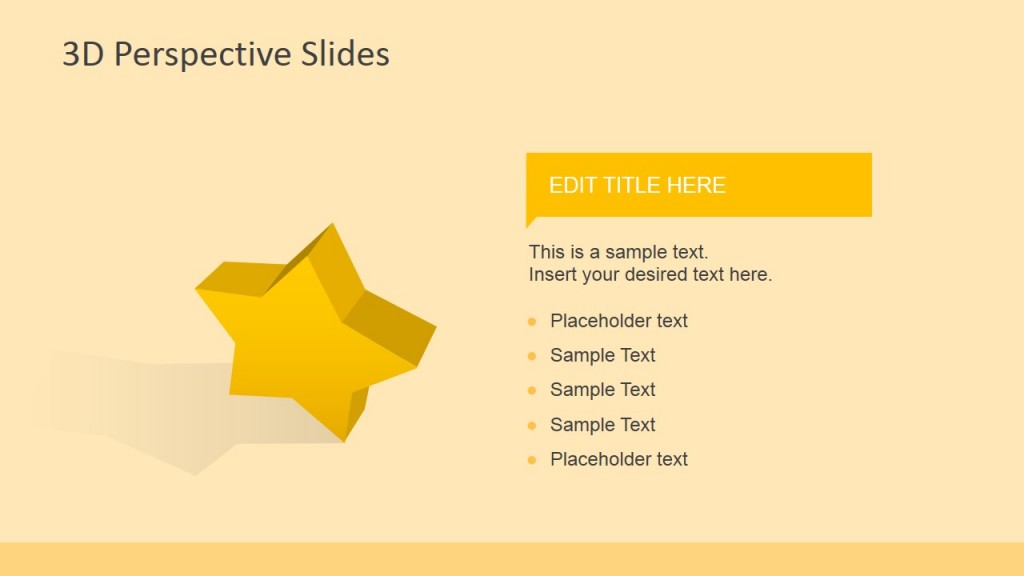3D Star Icons for PowerPoint - SlideModel