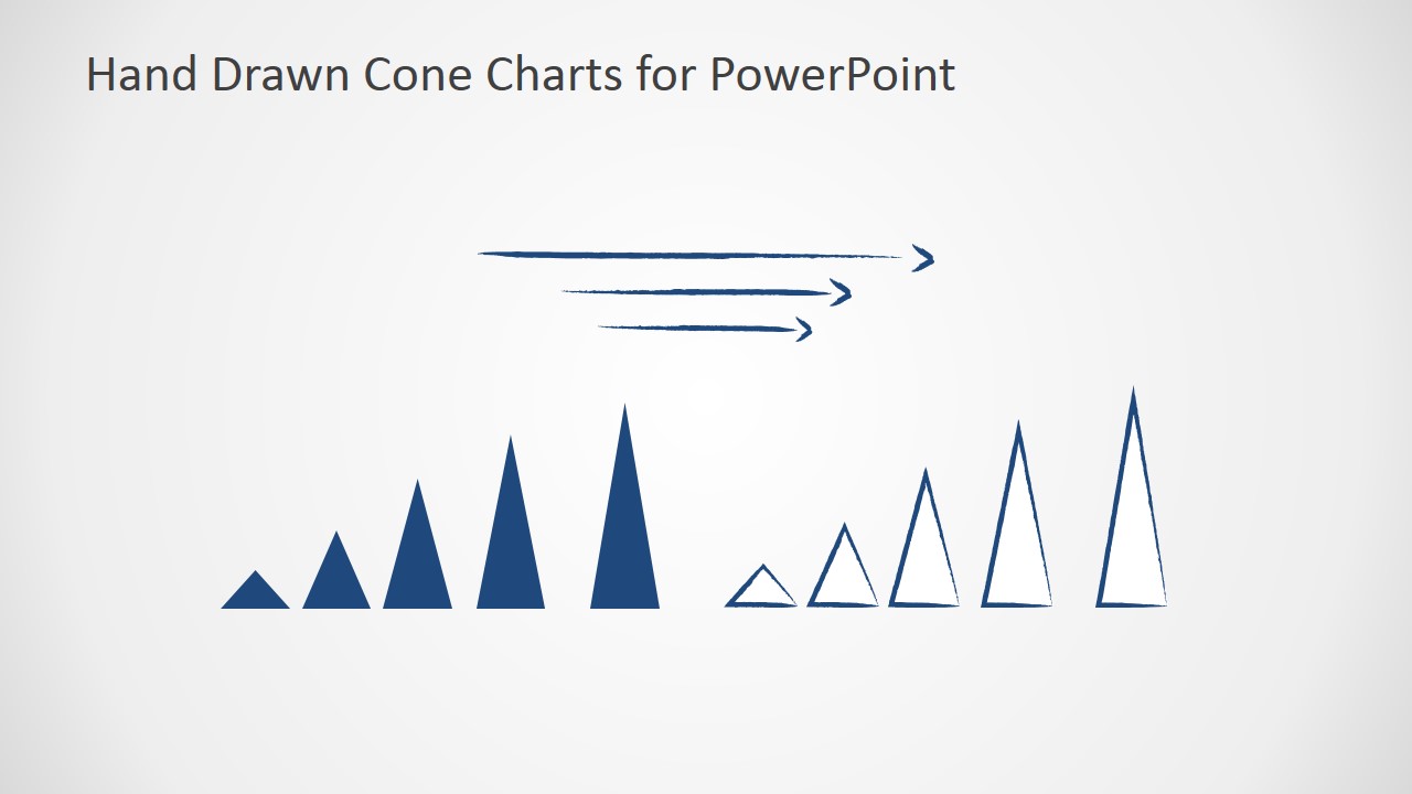 Hand Drawn Cone Charts Toolkit for PowerPoint - SlideModel