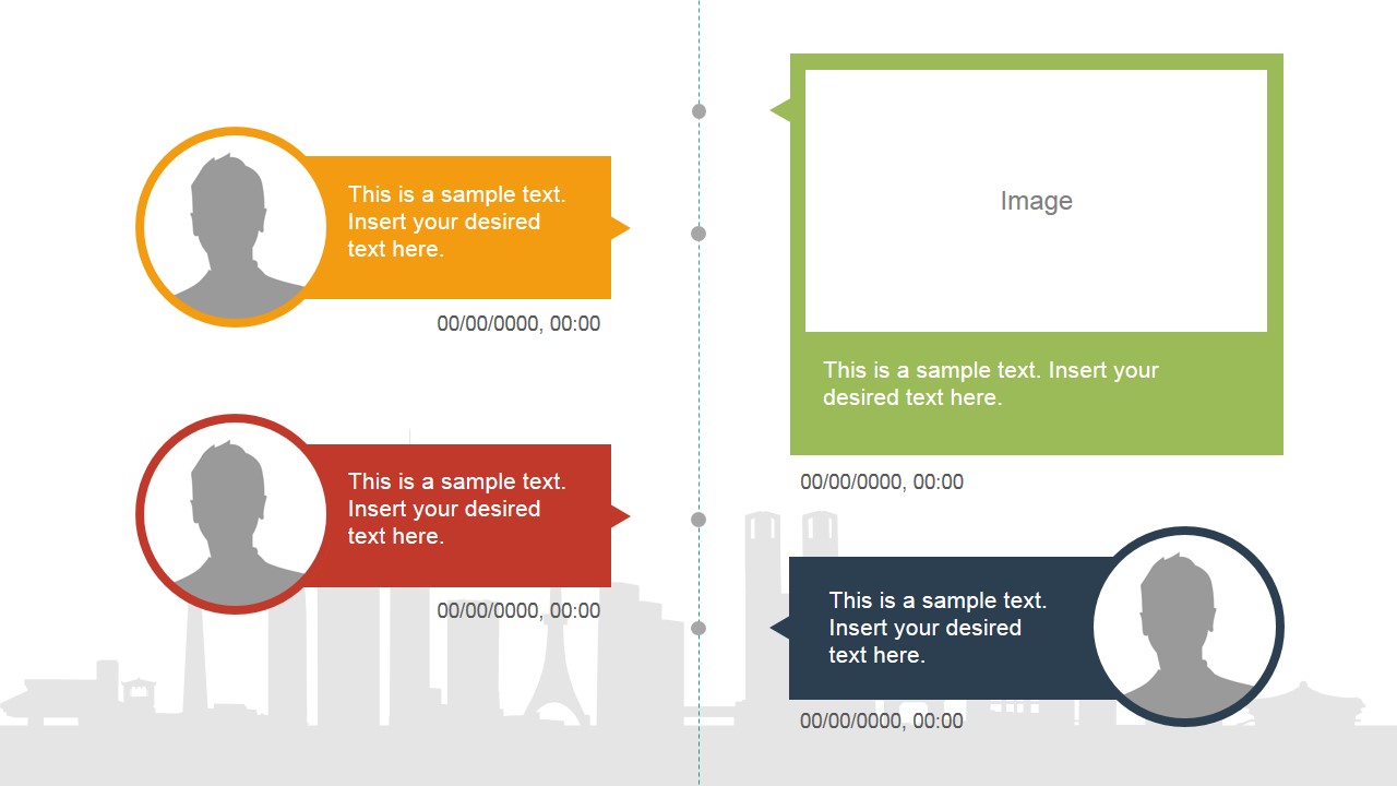 Vertical Timeline PowerPoint Template - SlideModel