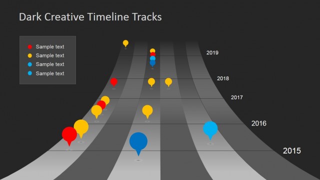 6672-02-dark-creative-timeline-tracks-2 - SlideModel
