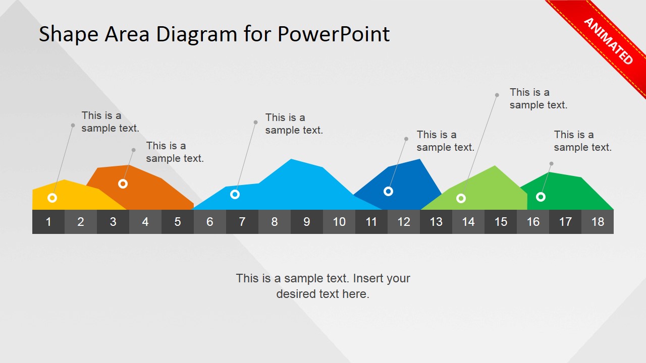 Infographics Area Chart Template for PowerPoint - SlideModel