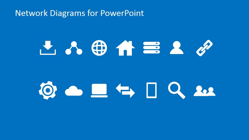 Simple Network PowerPoint Icons & Clipart - SlideModel