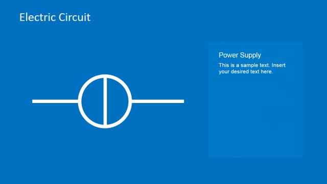 Electric Circuit Power Supply PowerPoint Template - SlideModel