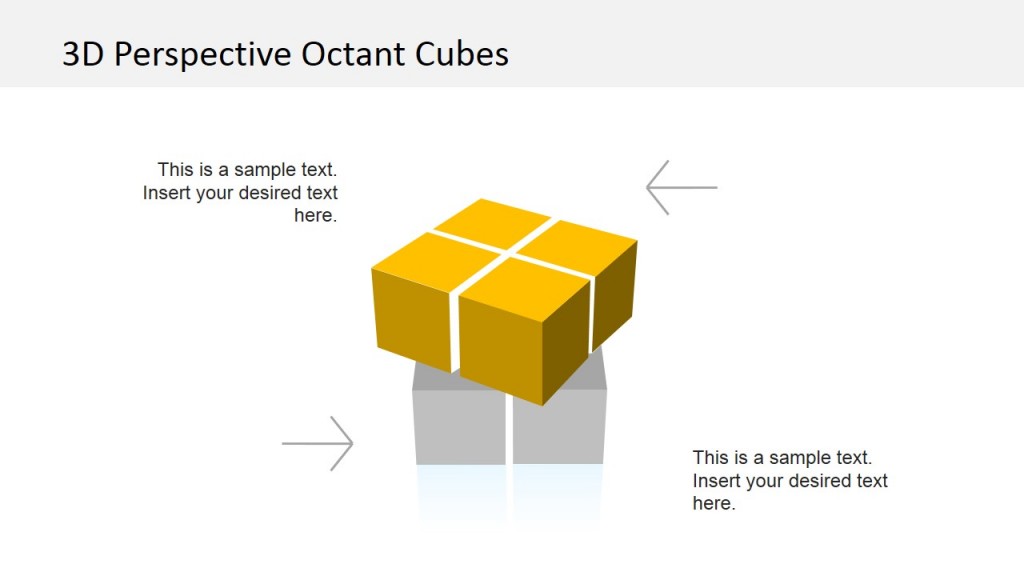 Rotating 3D Octant PowerPoint Template - SlideModel