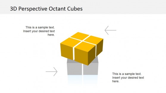 Rotating 3D Octant PowerPoint Template - SlideModel