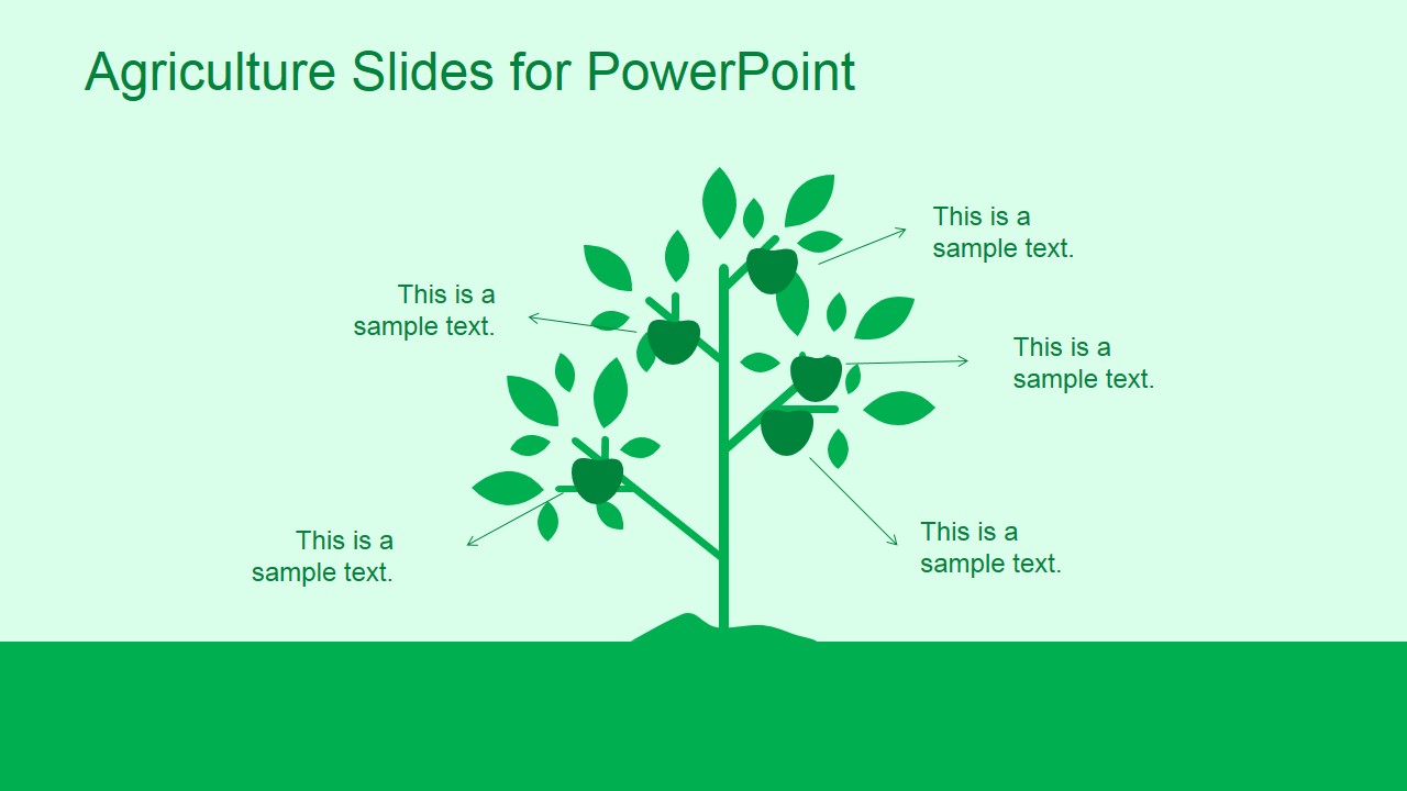 Green Agriculture Template for PowerPoint - SlideModel