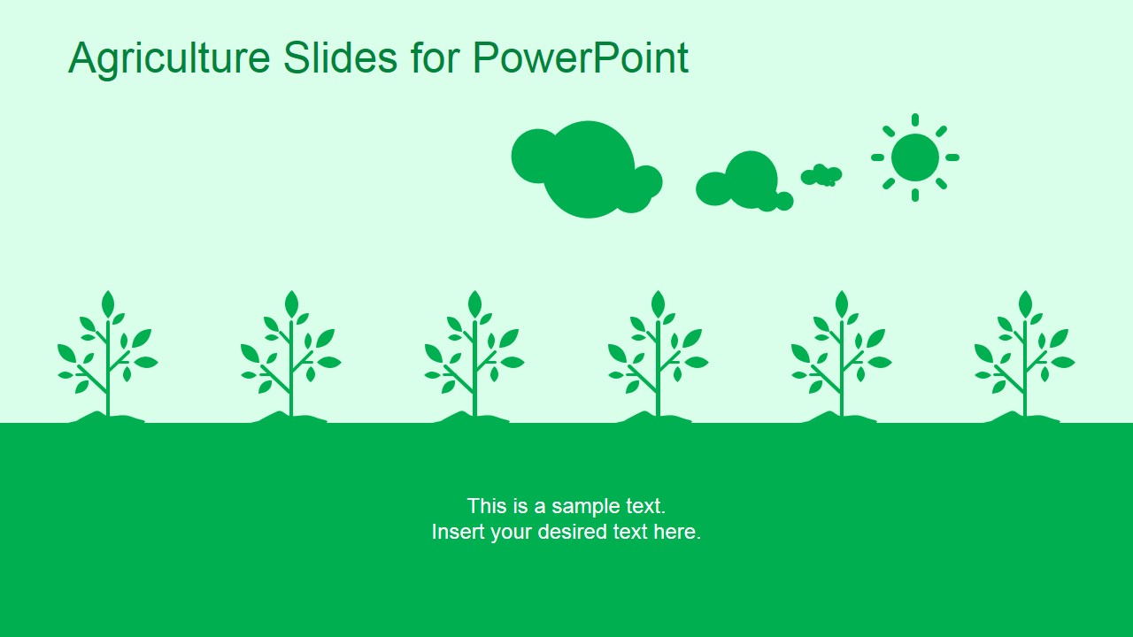 Green Agriculture Template For Powerpoint Slidemodel