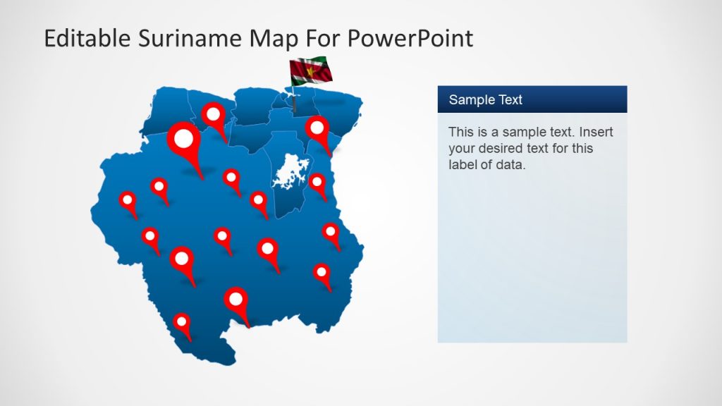 Location Pointer Icons of Map Presentation - SlideModel