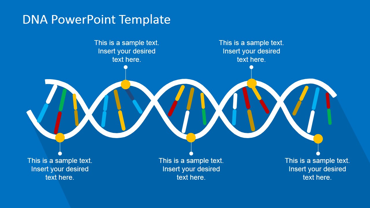 DNA Strands PowerPoint Template - SlideModel