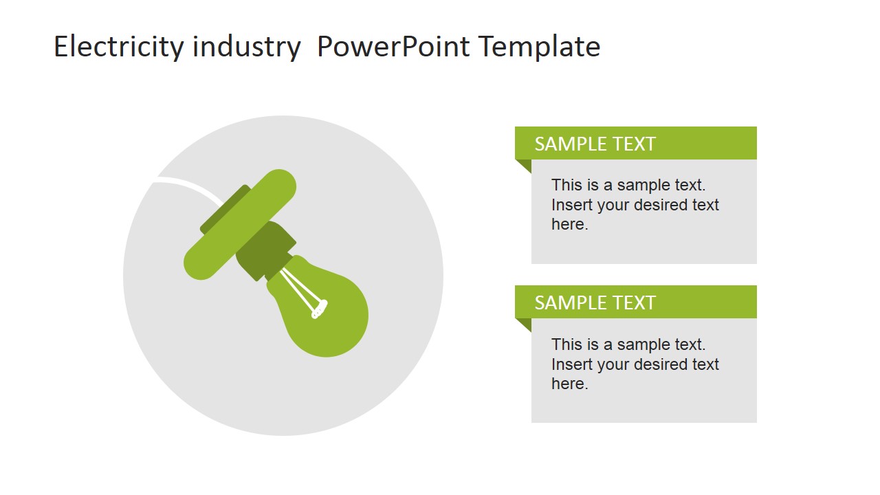 Electricity Industry PowerPoint Template - SlideModel