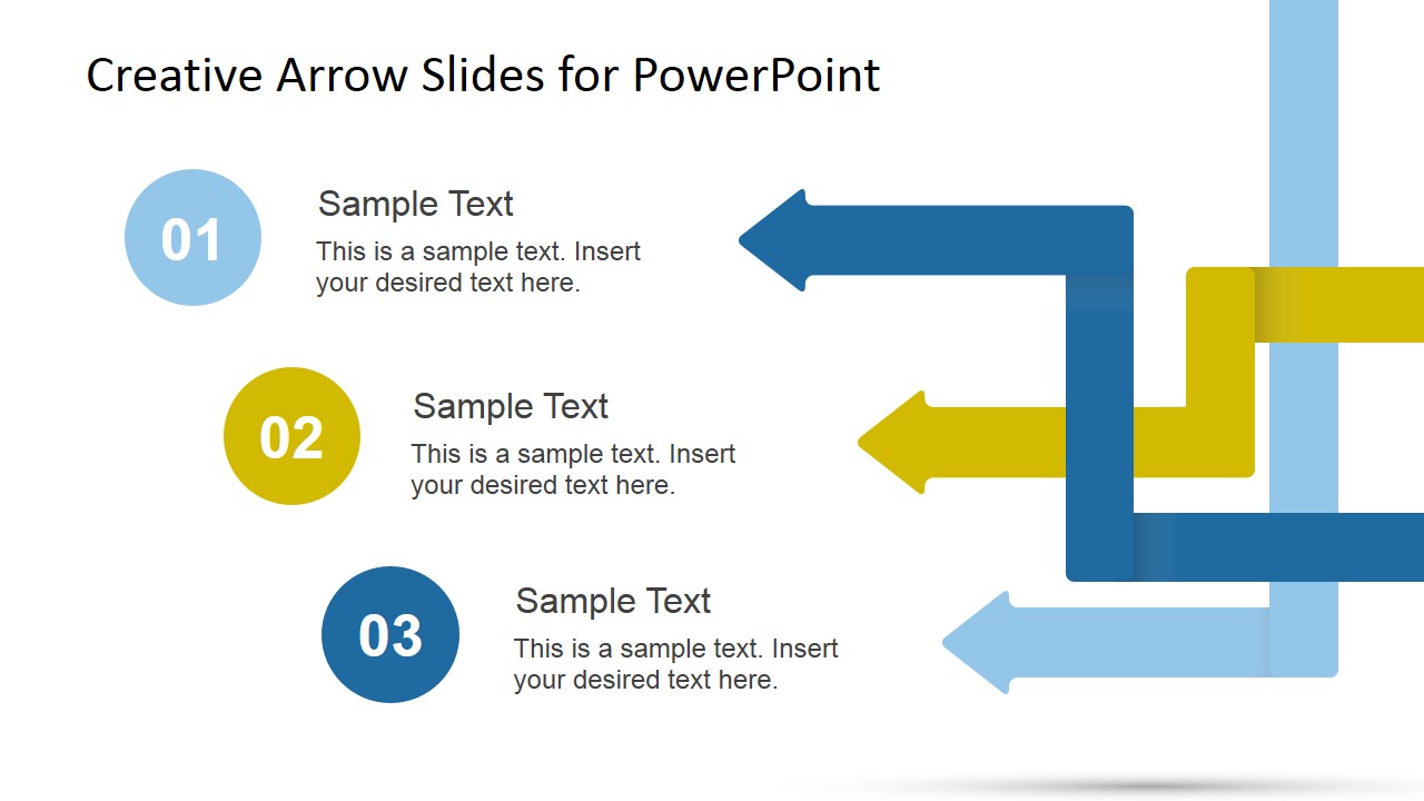 Creative Arrow Slides Template for PowerPoint