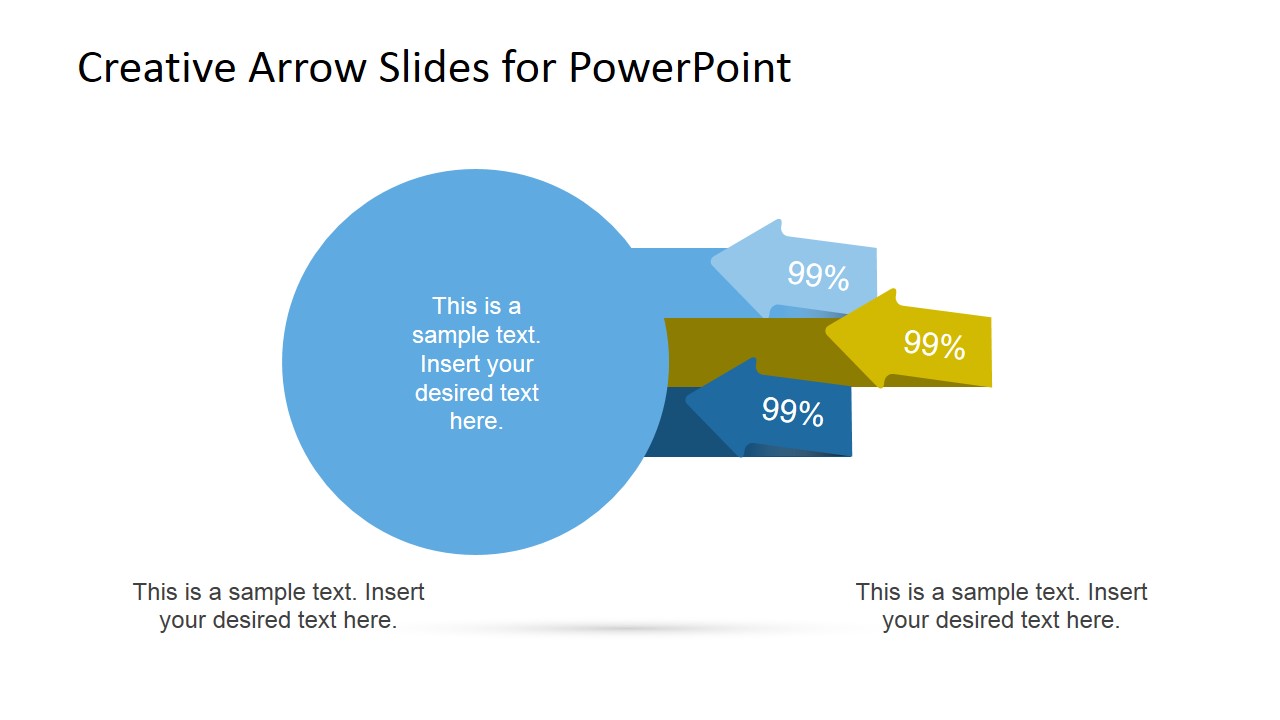 Creative Arrow Slides Template for PowerPoint