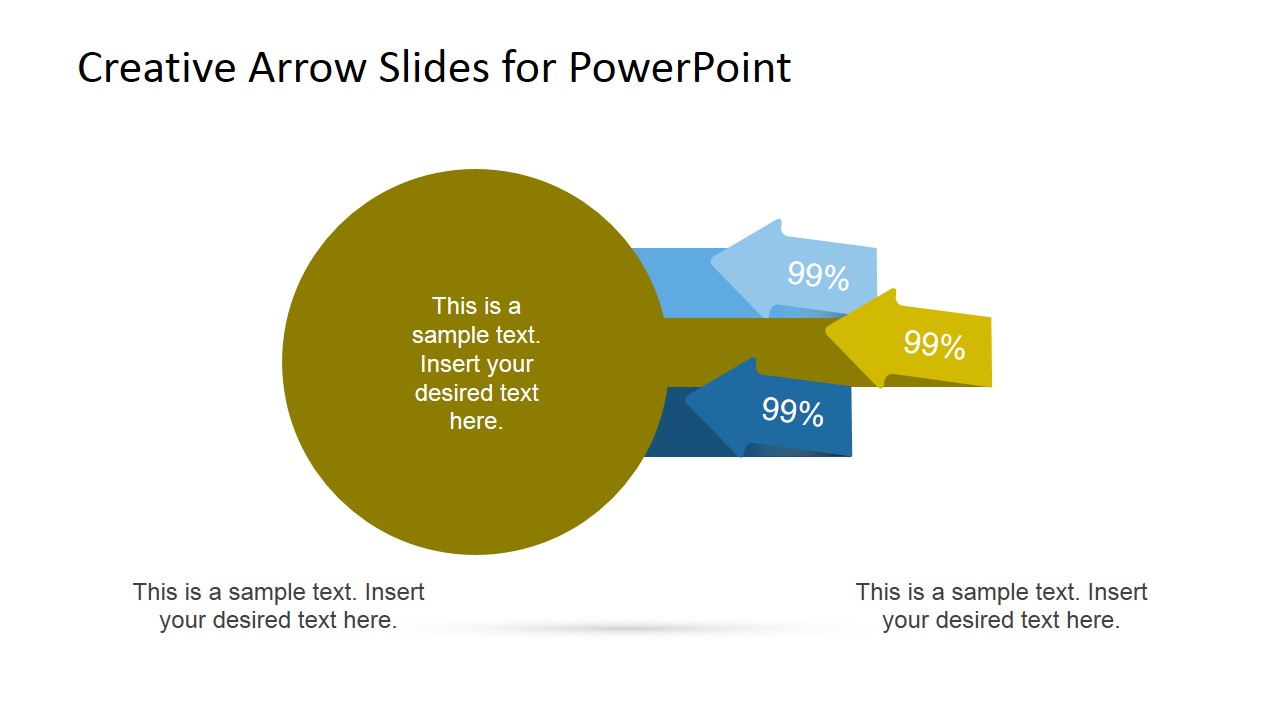 Creative Arrow Slides Template for PowerPoint