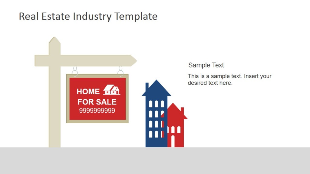 For Sale Sign PowerPoint Clipart - SlideModel
