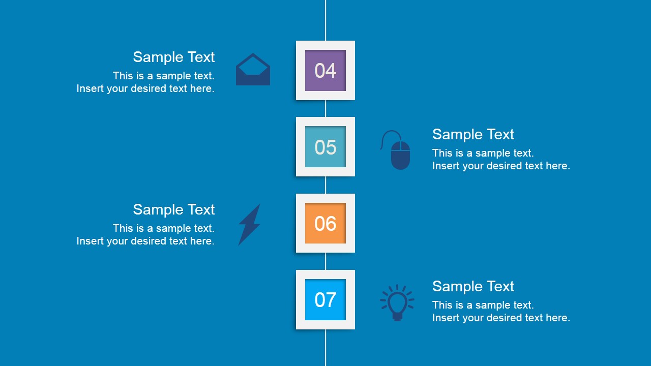 Clean Professional Vertical Layout for PowerPoint (Blue)