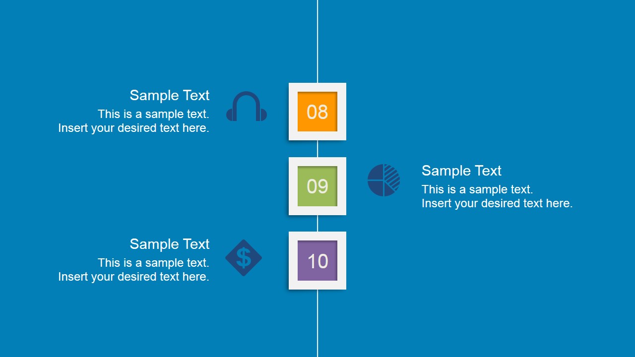 Clean Professional Vertical Layout for PowerPoint (Blue)