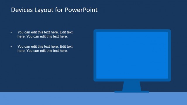 Computer Monitor Shape Clipart for PowerPoint - SlideModel