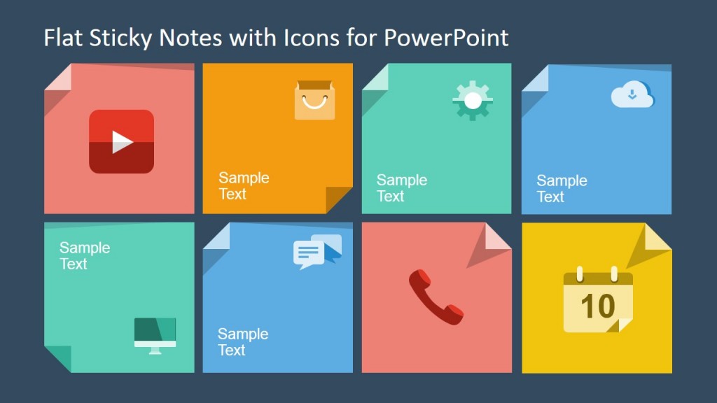 6772-01-flat-sticky-notes-1 - SlideModel