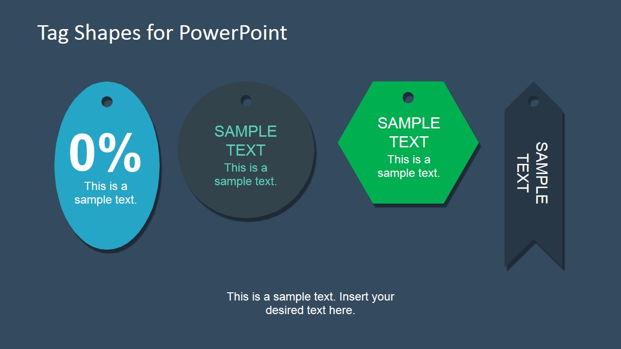 Infographic Tags Shapes for PowerPoint - SlideModel